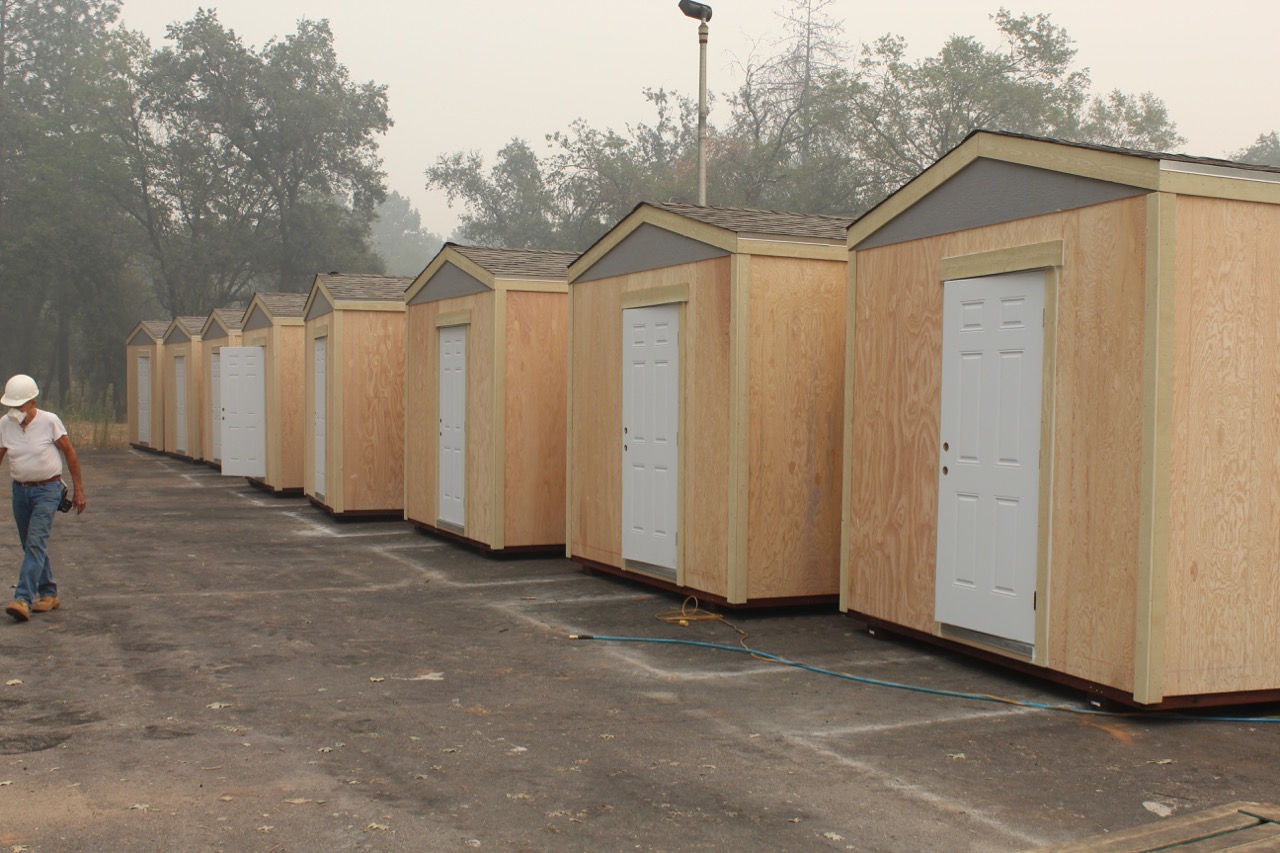 Camp Fire Shed Project Service | The Rotary Club of Paradise California